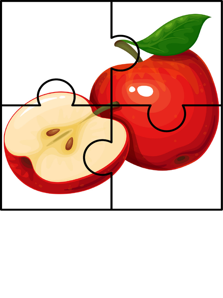 Puzzle Gambar Apel | PDF
