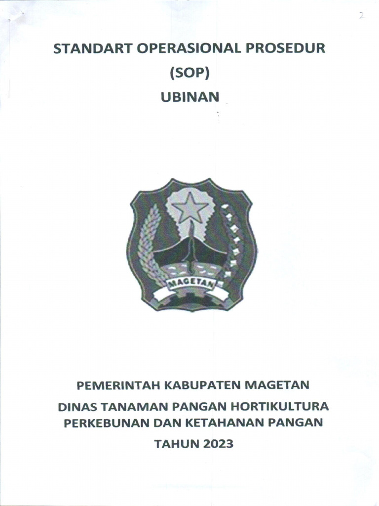 00.1. Dokumen RKP Desa Tahun 2023 | PDF
