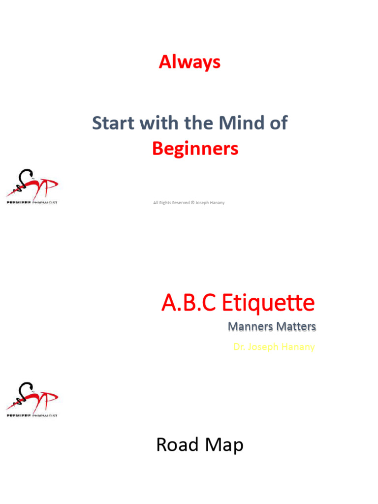 Essential Business Etiquette Guide | PDF | Etiquette
