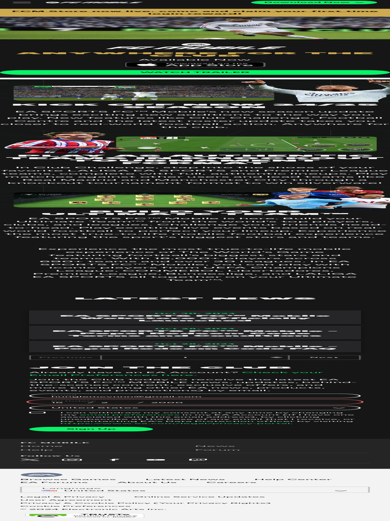 EA SPORTS FC™ Mobile - EA SPORTS Official Site | PDF | Association ...
