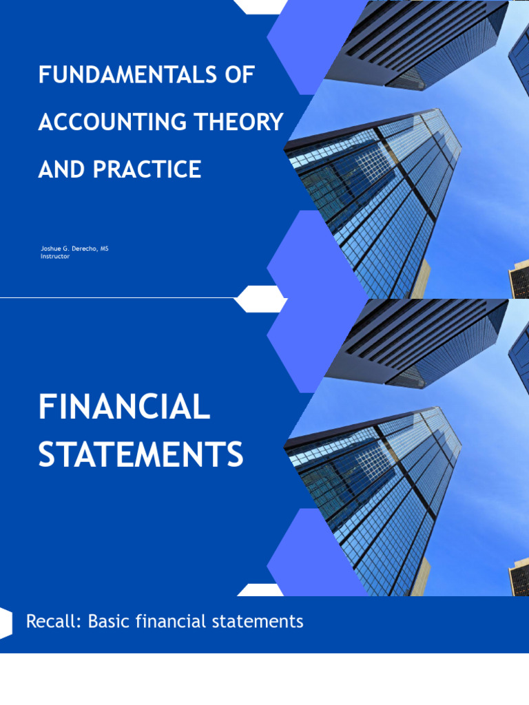 Actg6141 Financial Accounting and Reporting | PDF | Debits And Credits ...