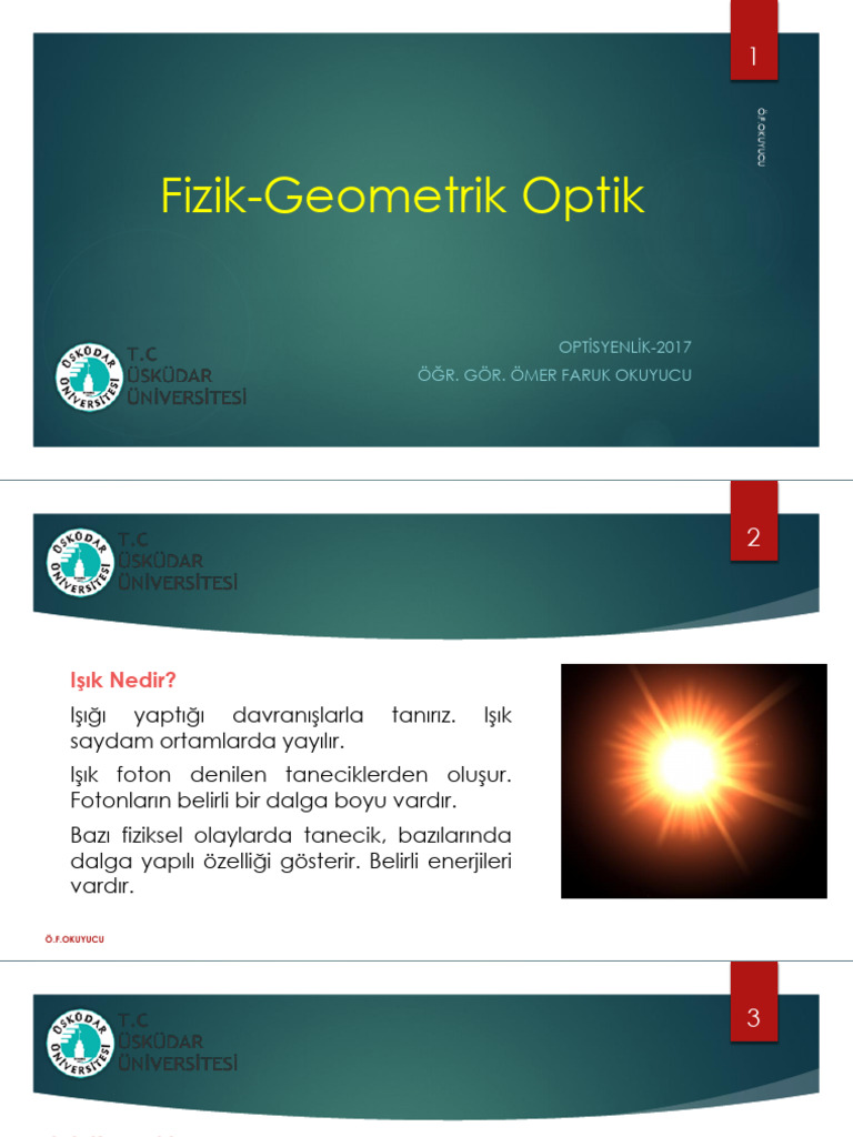 Fizik Geometrik Optik | PDF