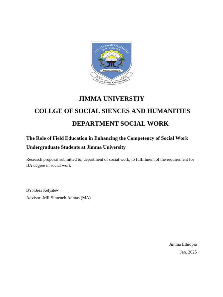 Revised Proposal | PDF | Social Work | Critical Thinking