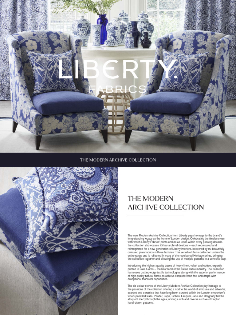 Liberty Brochure | PDF | Textiles | Curtain