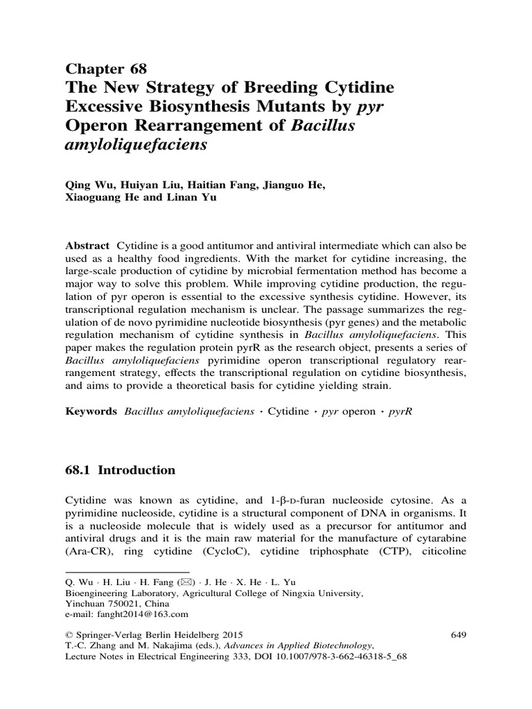 0142-Chapter 68 The New Strategy of Breeding Cytidine Excessive ...