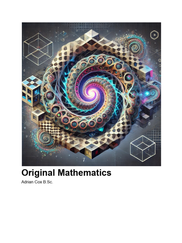 Original Mathematics by Adrian Cox B.Sc. | PDF | Geometry | Trigonometry