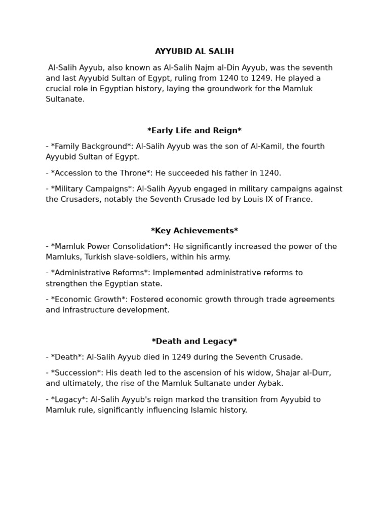 Al-Muazzam_Turransha_and_Ayyubid_Sulih[1] | PDF | Crusades