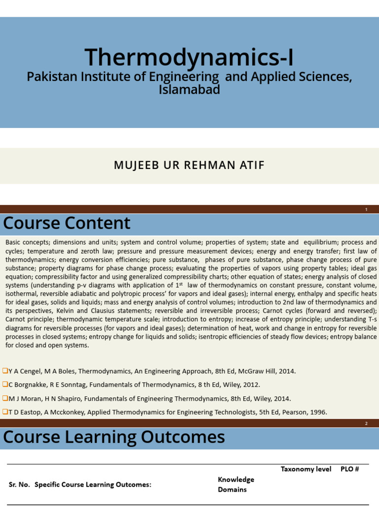 chapter 1 | PDF | Temperature | Entropy