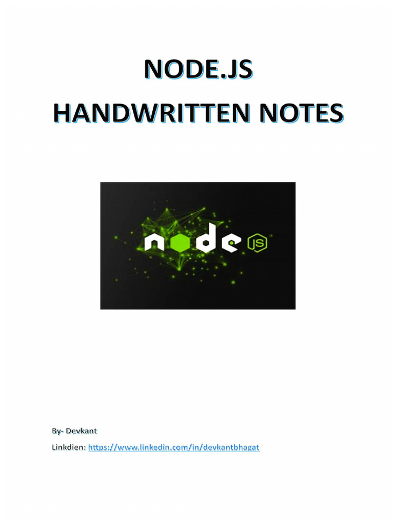 node | PDF