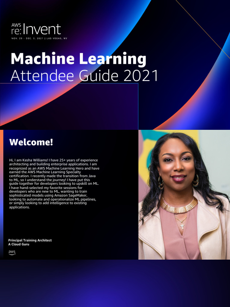 AWS Machine Learning Attendee Guide 2021 | PDF | Amazon Web Services ...