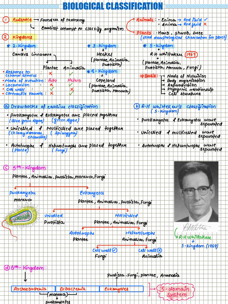 BIOLOGICAL CLASSIFICATION | PDF