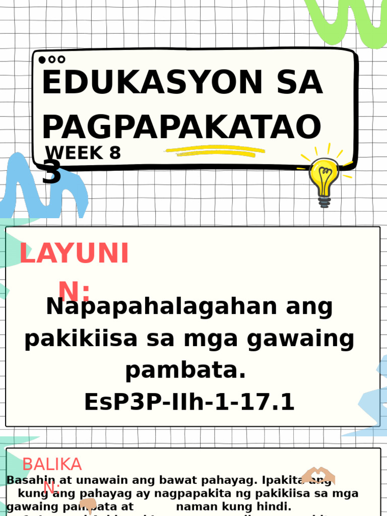 Esp Q2W8 Activities | PDF