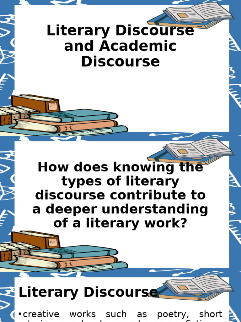 Understanding Literary and Academic Discourse | PDF | Essays | Poetry