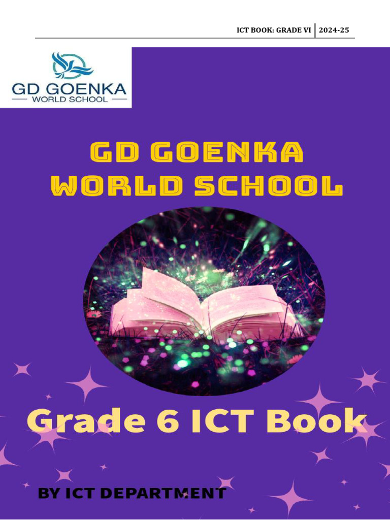 Book - ICT - VI - SEM 1 - 2024-25 | PDF | Programming | Computer Program