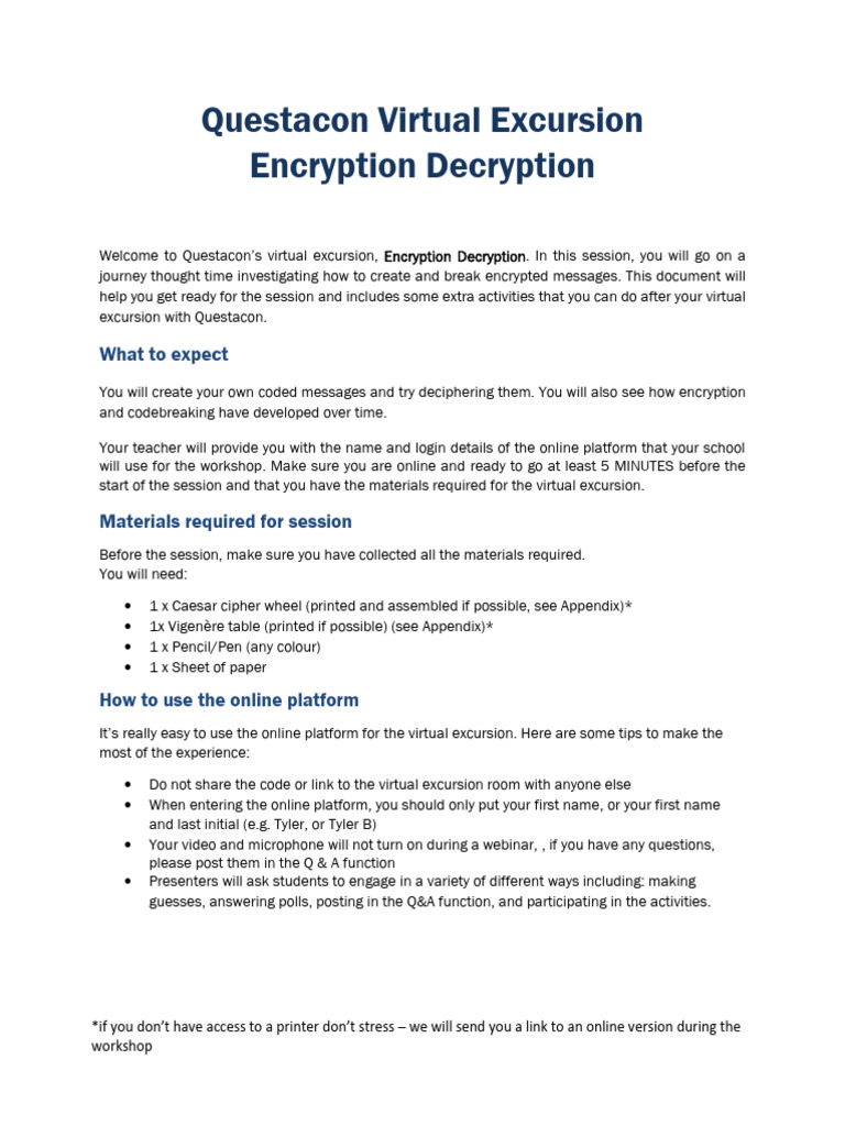 Questicon | PDF | Encryption | Cryptography