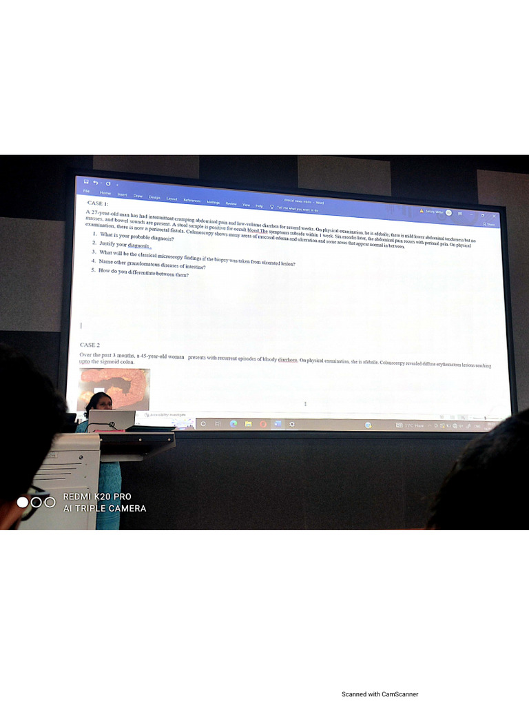 Pathology Clinical Cases GIT Respiratory Liver CVS | PDF