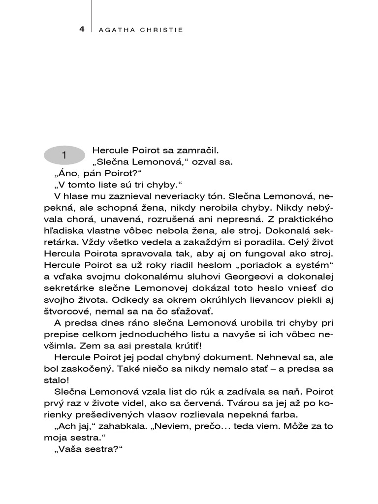 Hercule Poirot Ukazka 2 | PDF