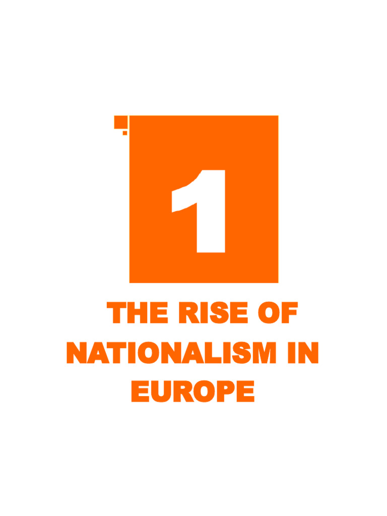 European Nationalism: Key Events & Concepts | PDF | Nationalism ...