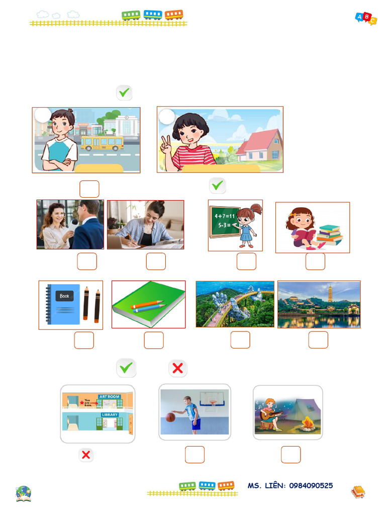 Grade 5 English Review Test | PDF | Learning