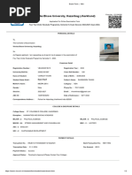 Exam Form - VBU | PDF