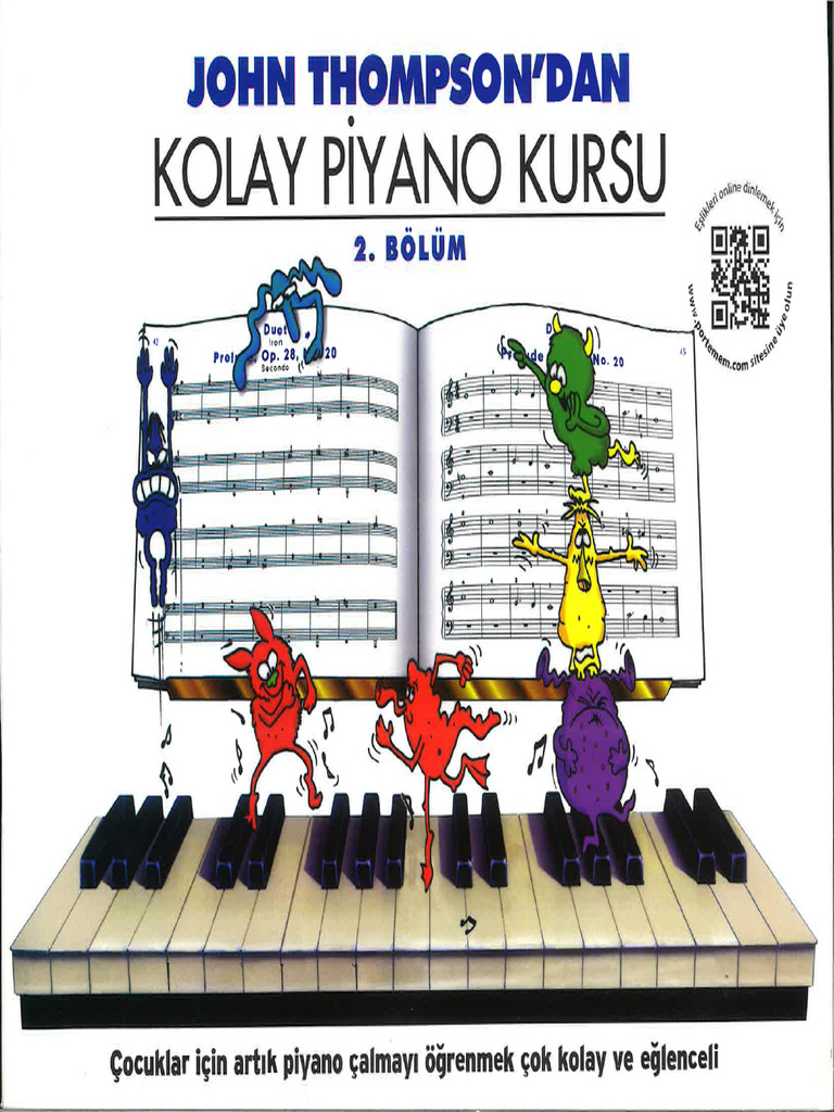Kolay Piyano Kursu 2. Bölüm | PDF