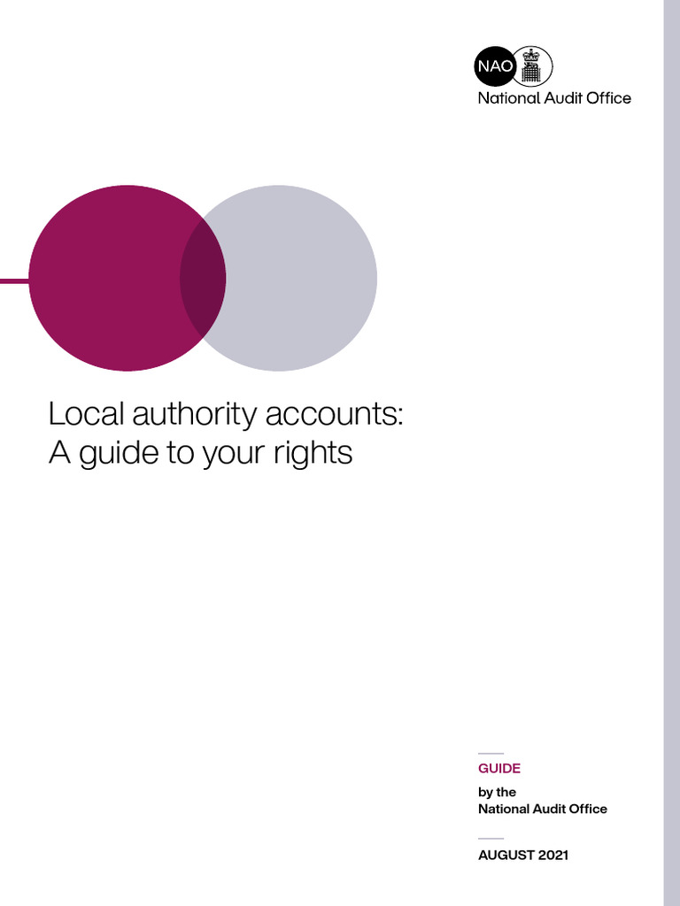 Council Accounts A Guide To Your Rights | PDF | Audit | Justice