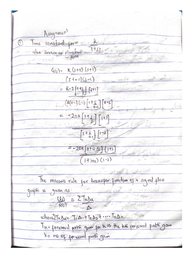 Controls Assignment | PDF