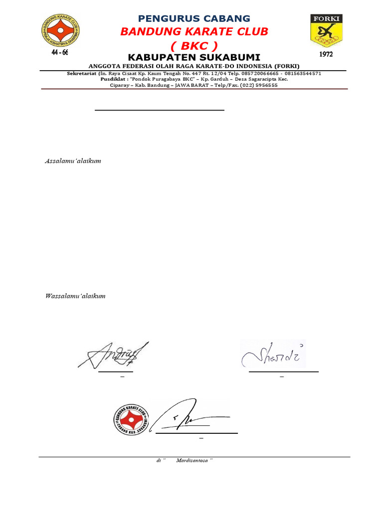 SURAT PEMBERITAHUAN UKT I 2025 | PDF