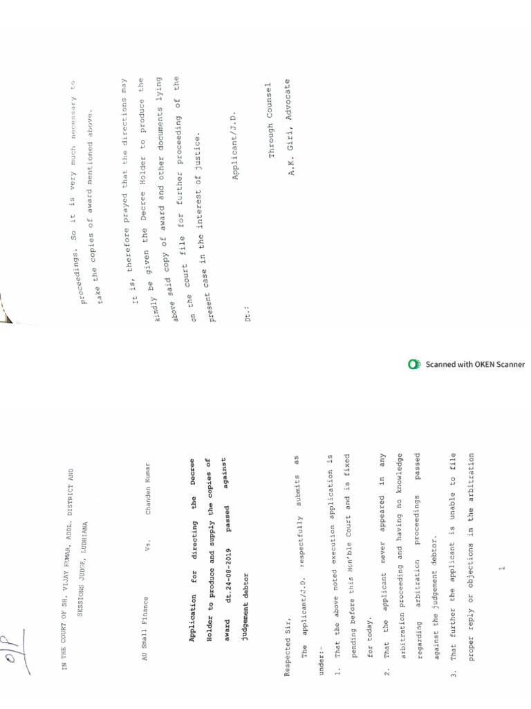 21 11 Execution and Directing To Supply Documents | PDF