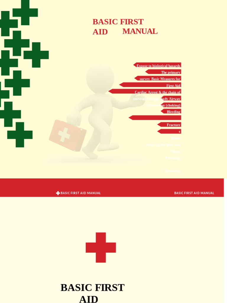 Basic First Aid Manual English | PDF | Cardiopulmonary Resuscitation ...