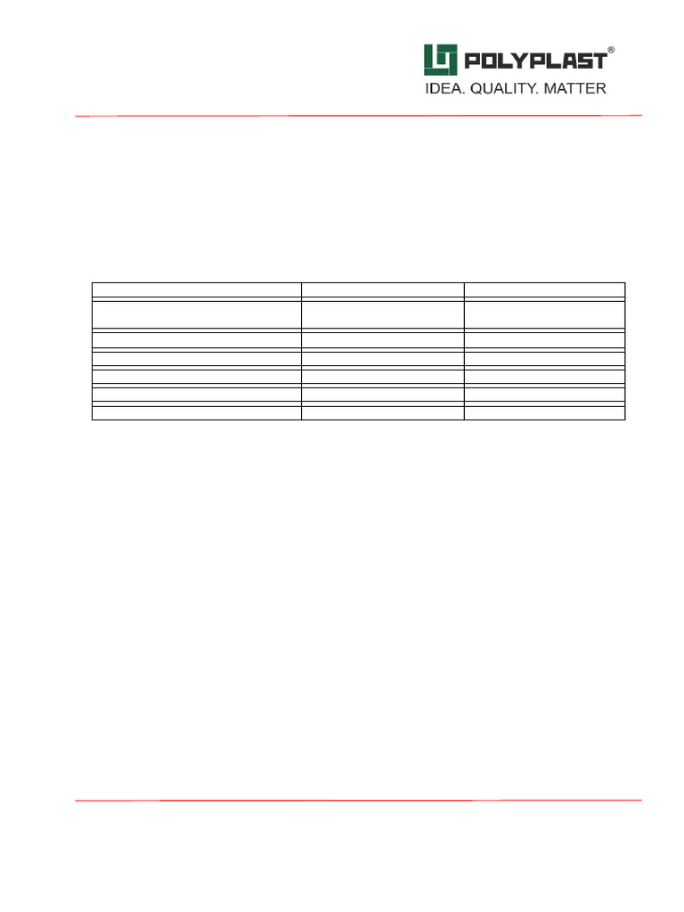 Polyplast - PDS - NS - Na - Version 1 | PDF | Materials | Chemical Substances