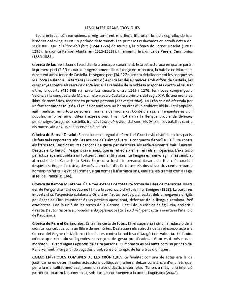 TEMA 2 LES QUATRE GRANS CRÒNIQUES_signed | PDF