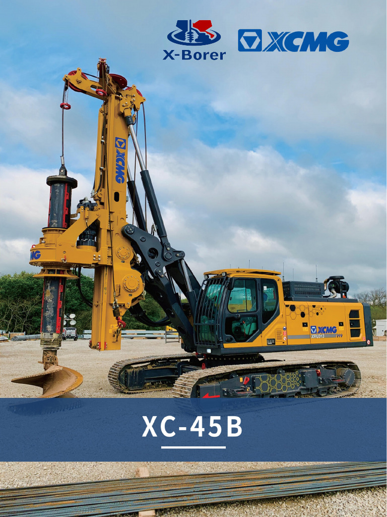XC-45B Rotary Drill Rig | PDF | Length