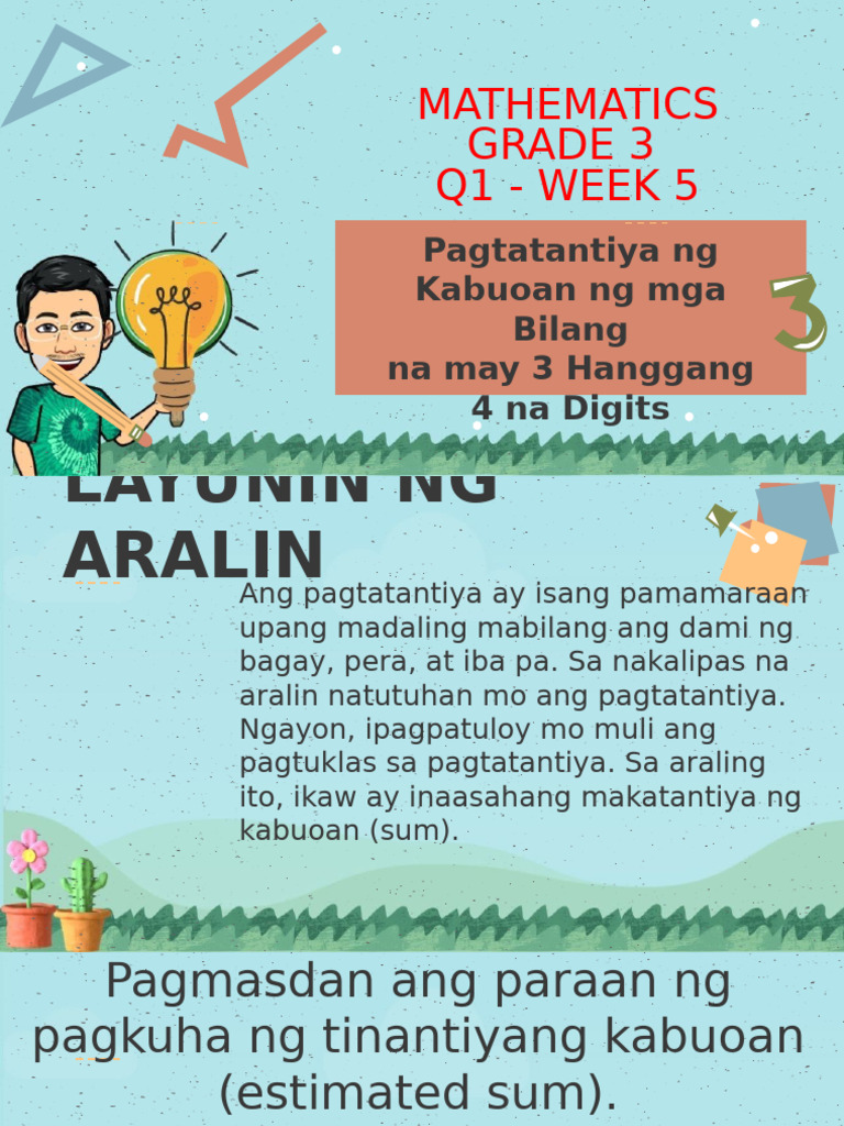 Math 3 Q1 - Week 5 | PDF