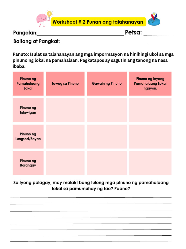 AP4-Q3-W2-Worksheet 2 | PDF