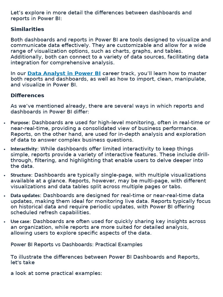 Business Intelligence 30 | PDF | Business Intelligence | Information Technology