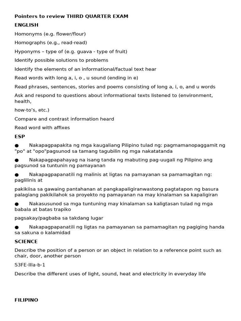 pointers to review | PDF