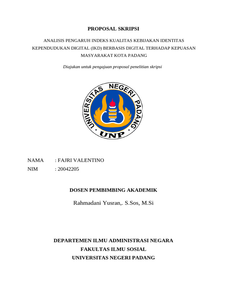 BAB 1 Proposal Skripsi-1 | PDF