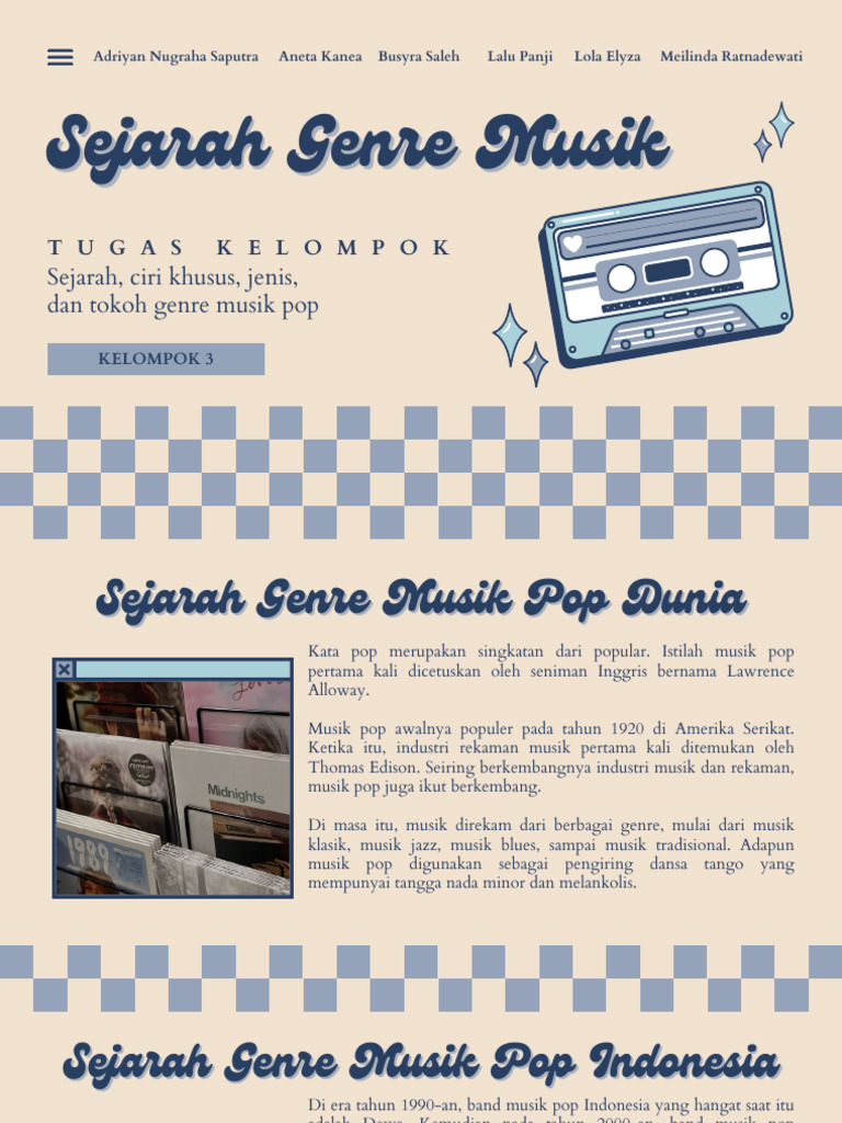 Sejarah Genre Musik | PDF