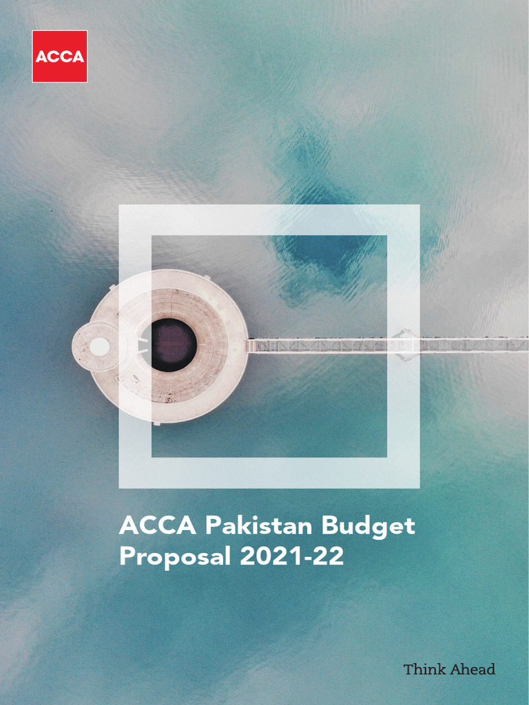 ACCA Pakistan Budget Proposal 2021-22 | PDF | Taxes | Tax Avoidance