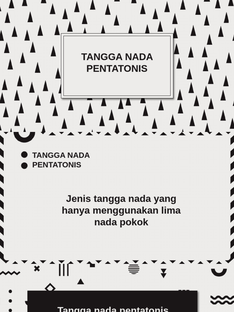 Pentatonic Scales in Javanese Music | PDF | Classical And Art Music ...