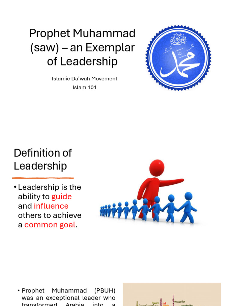 Leadership Lessons from Prophet Muhammad | PDF | Muhammad | Leadership