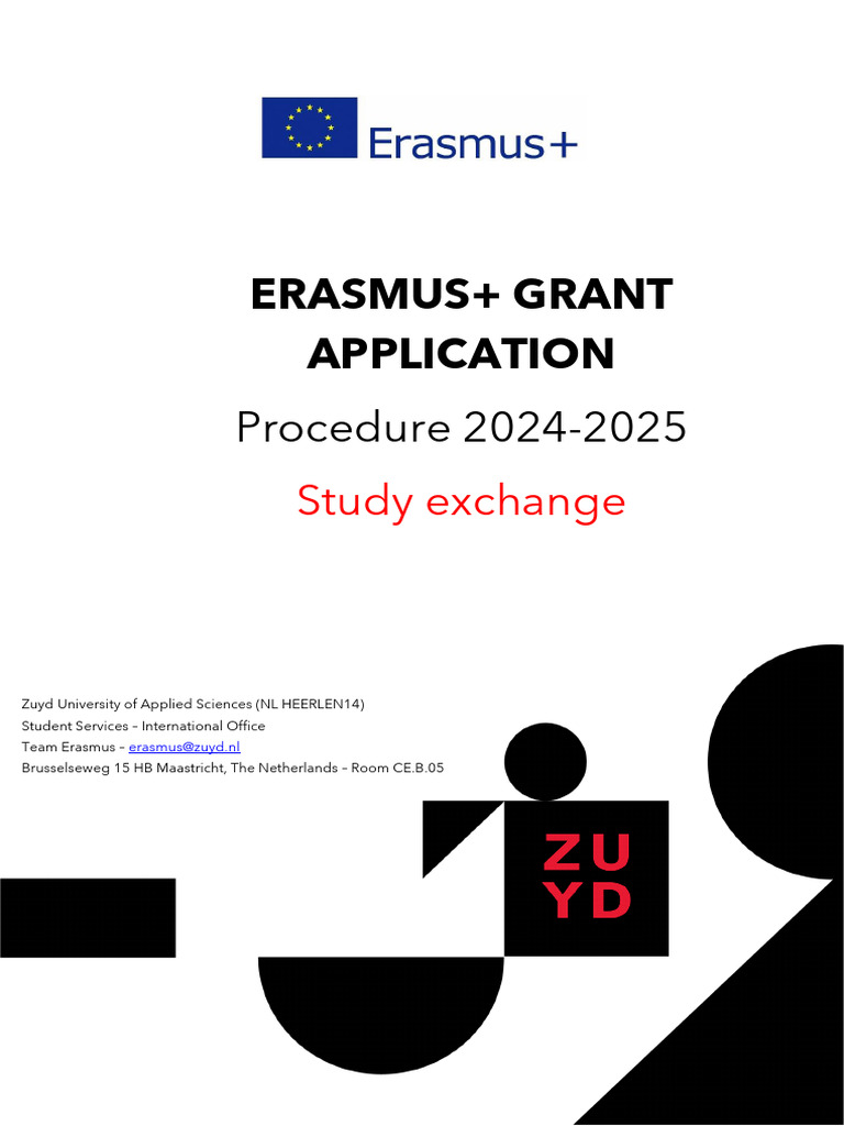Erasmus+ Grant Application Guide 2024-2025 | PDF | Cost Of Living ...