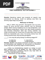 Filipino Module 1 Grade 1 | PDF