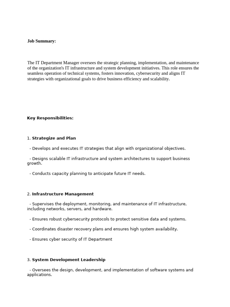 Job Summary Japan PDF