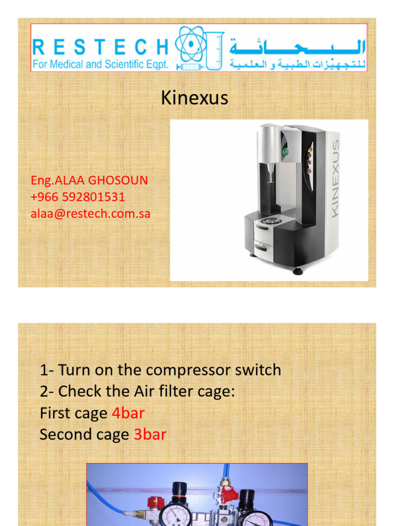 Kinexus Test Procedure (MSCR) | PDF