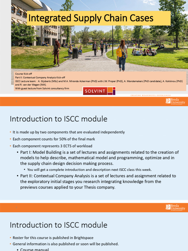 Kick off Chapters 1-2-3-5 of the CCA (2) (2) | PDF | Market (Economics) | Supply Chain