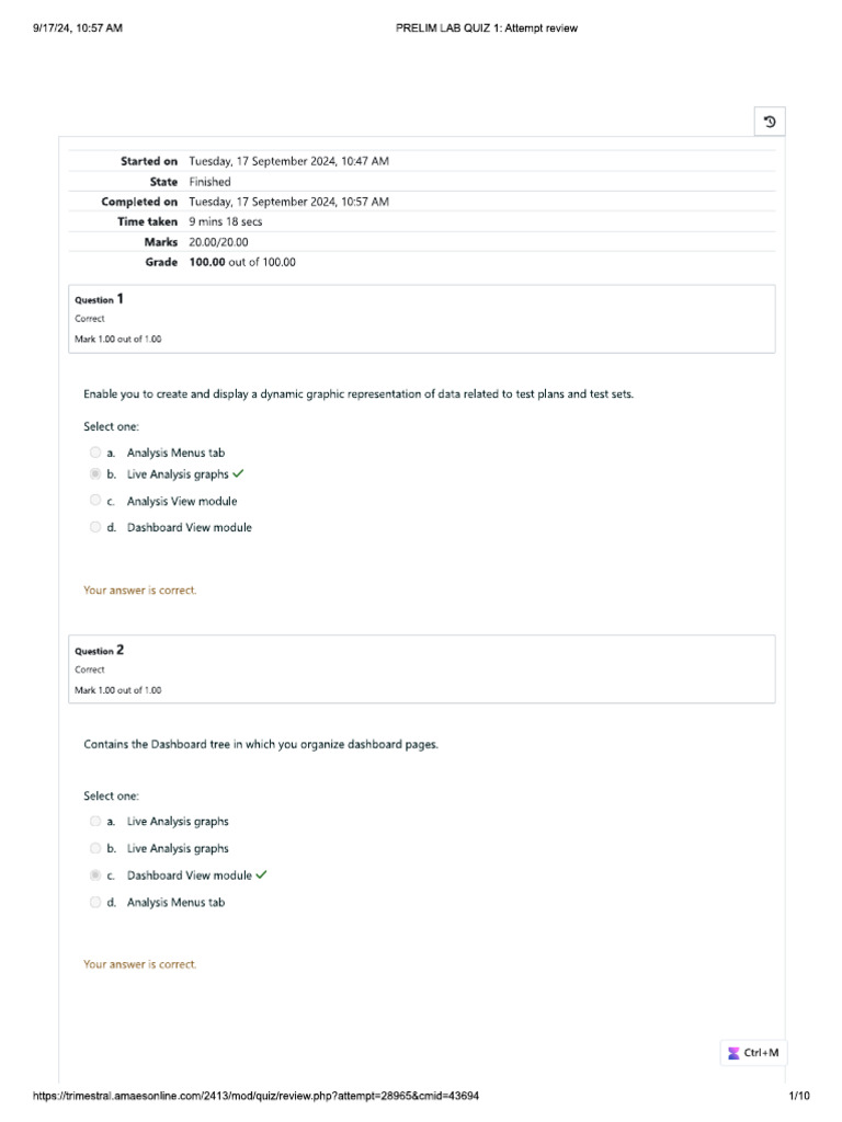 UGRD-CS6302 Application Lifecycle Management prelim quis 1 lab | PDF