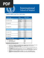 Roedean School SA 2025 Schedule of Fees | PDF | Payments