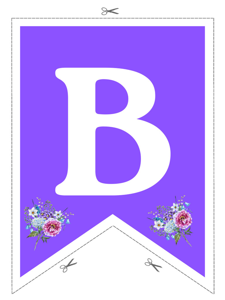 Banderines Con Letras de Bienvenida Para Recortar Delicados Blanco y ...
